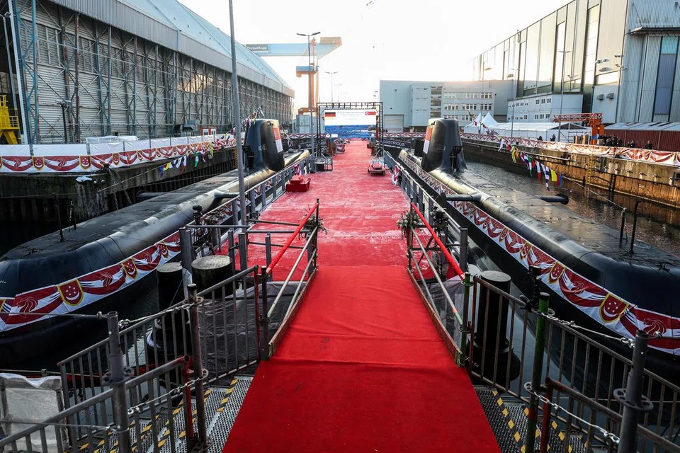 First of 4 Invincible-class submarines arrives in Singapore | The ...
