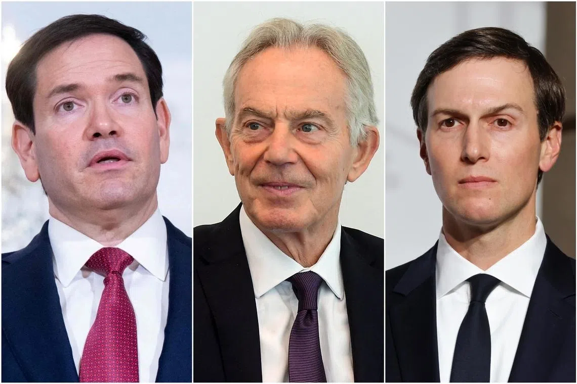 US names Rubio, Blair and Kushner to Gaza ‘Board of Peace’ | The ...