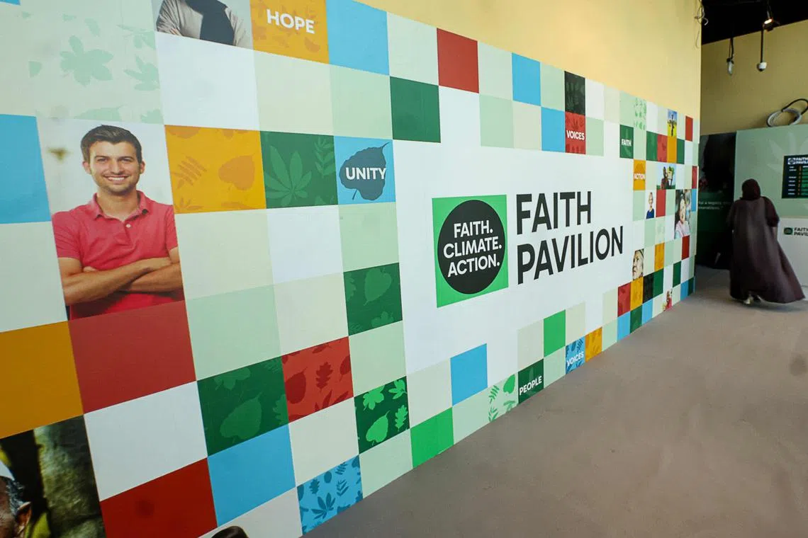 Got to have faith: Religion finds its moment at COP28 | The Straits Times