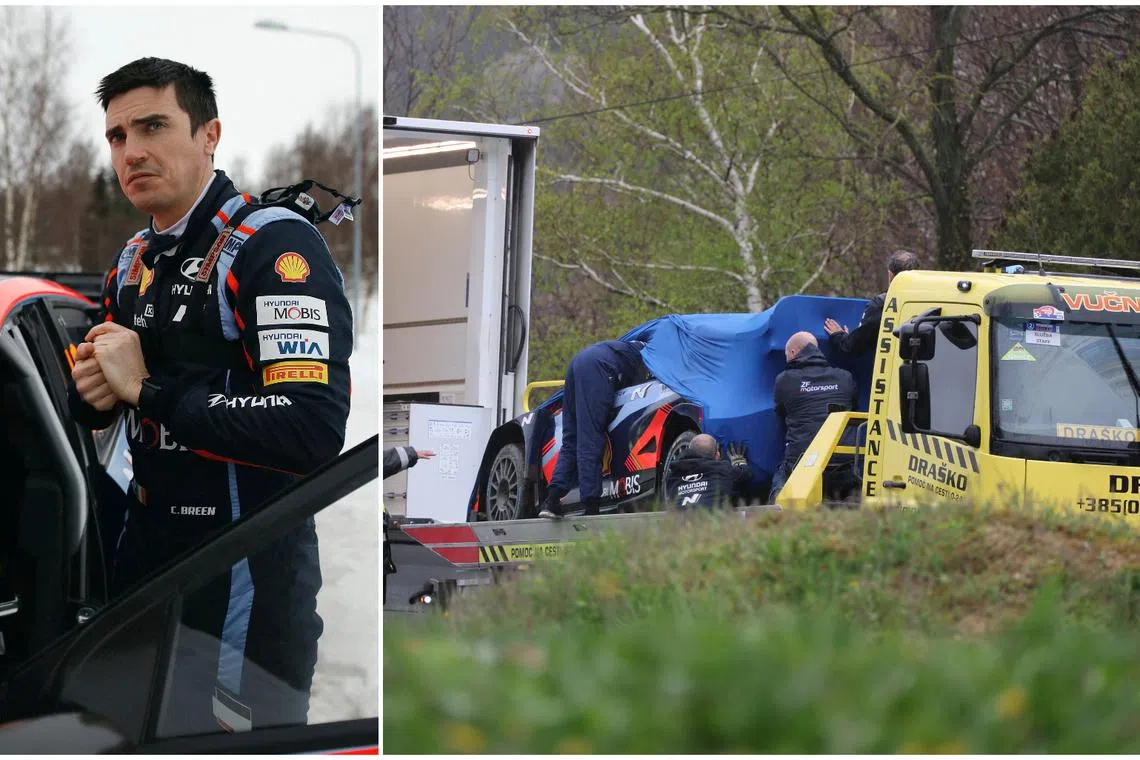 Rally driver Breen died after fence post penetrated car window: Hyundai ...