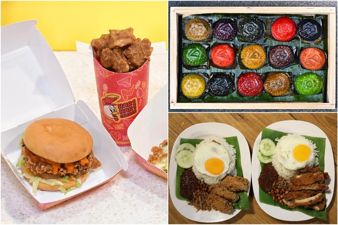 New spin on S’pore food: Hearty har cheong kai, zi char-style nasi ...
