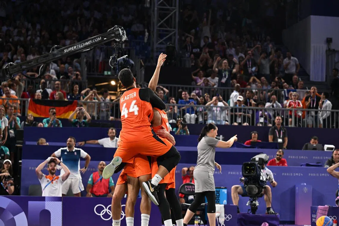 Basketball 3x3-Dutch men win gold over France, Germany women defeat ...