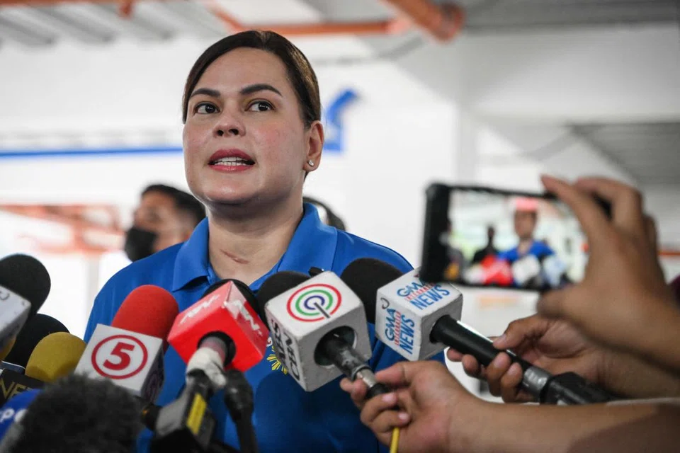 Philippine police file formal complaint against V-P Sara Duterte | The ...