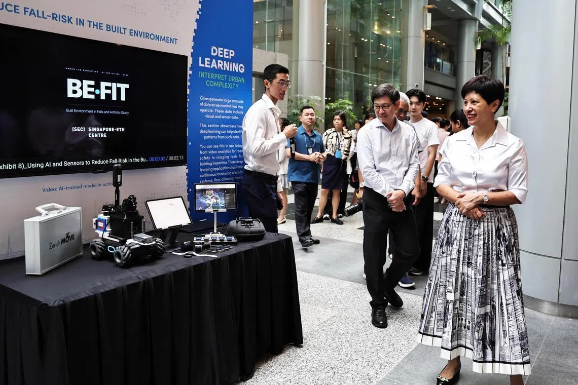 URA exhibition showcases use of AI in managing S'pore's land | The ...