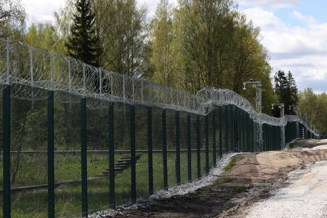 Finland completes first 35 km of fence on Russian border | The Straits ...