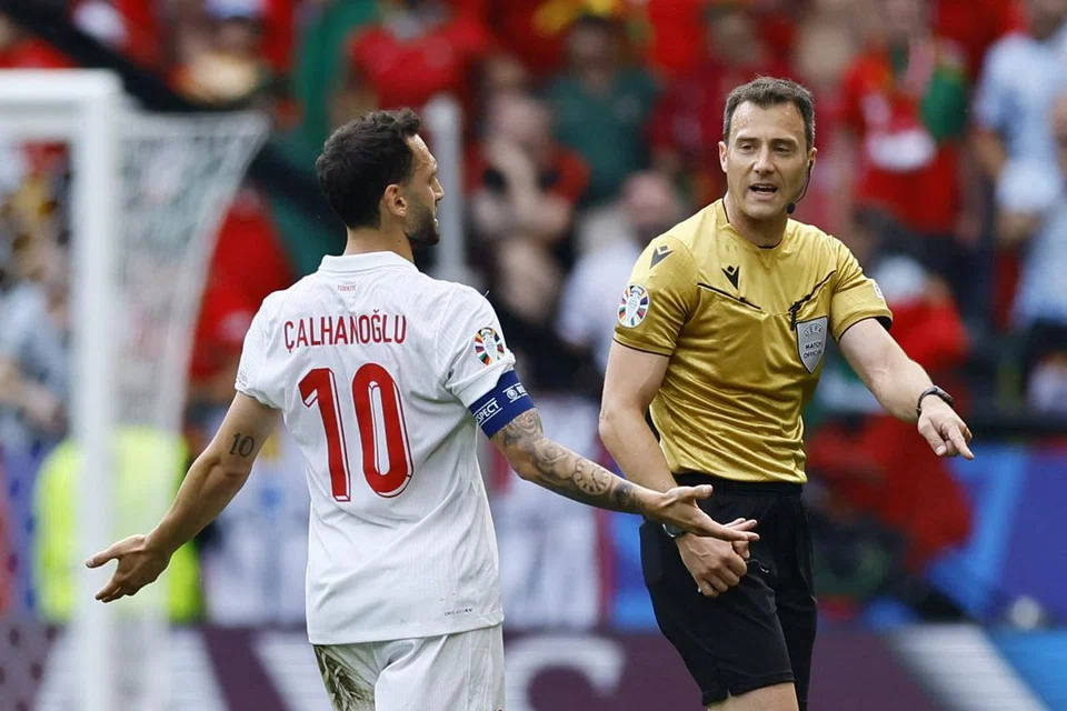 England's Euro semi-final referee has history with Bellingham | The ...