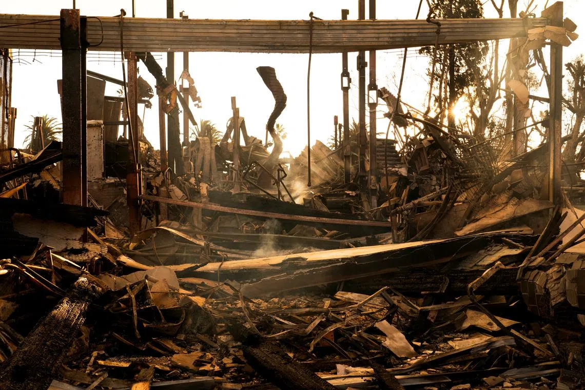 See Pacific Palisades before and after the devastating Los Angeles fires | The Straits Times