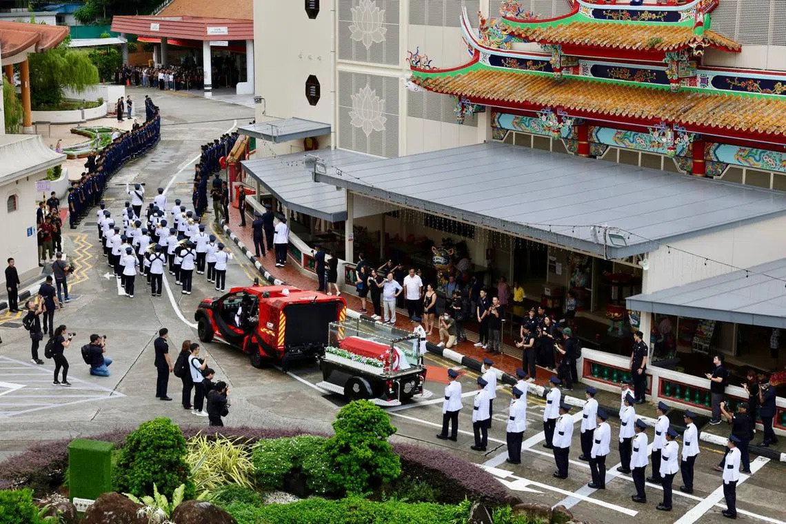 SCDF firefighter Kenneth Tay cremated after making ‘the ultimate ...
