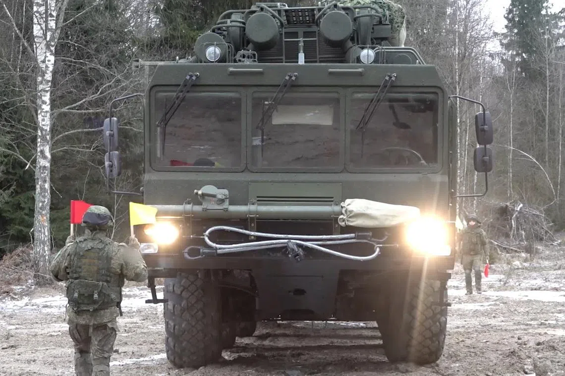 Russia fires hypersonic missile near Ukraine's EU border | The Straits ...