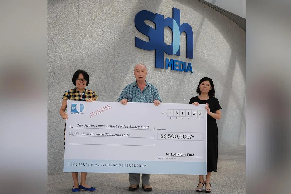 Retired businessman donates $3m to 6 charities, including $500k to ST ...