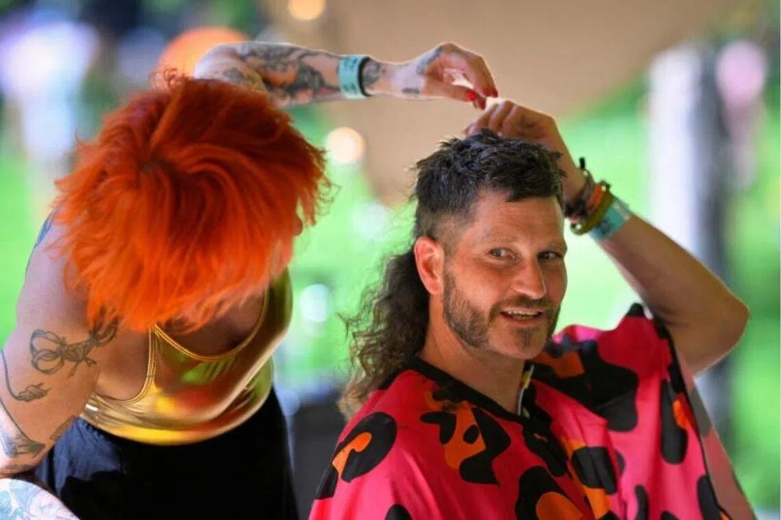 ‘Party in the back’: Competitors vie for European mullet crown | The ...