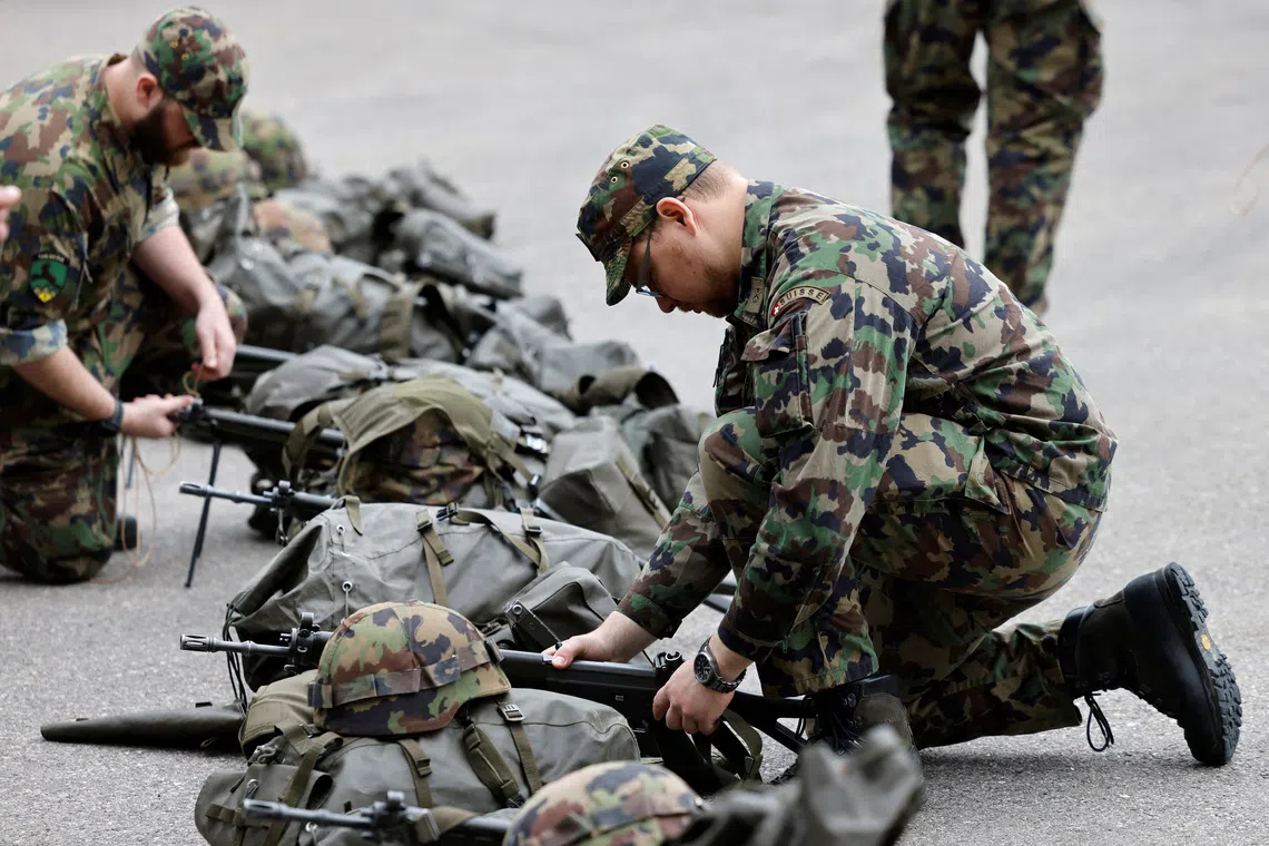 Swiss Army ramps up drone defence systems after sightings | The Straits ...