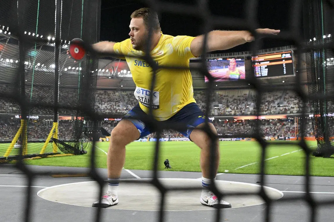 Sweden's Stahl takes discus gold with dramatic final throw | The ...