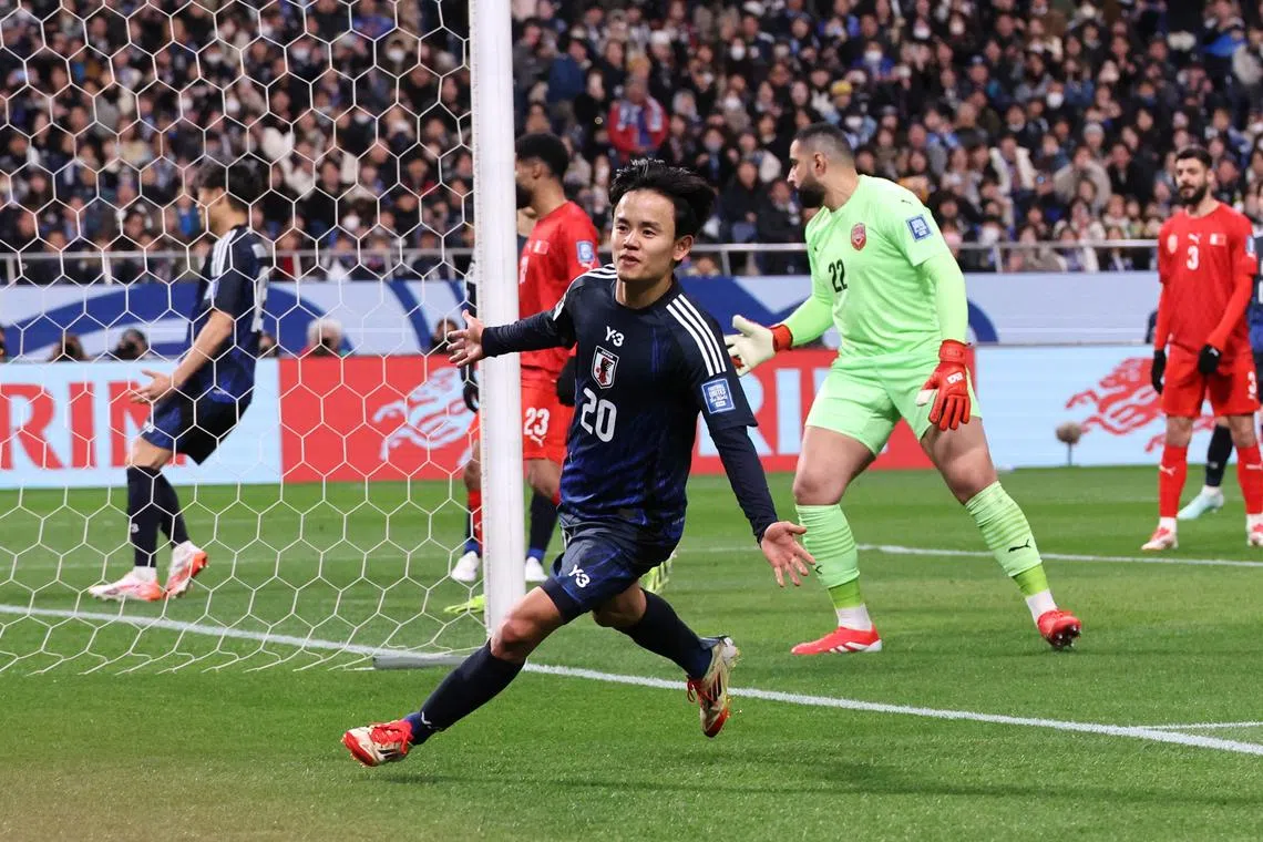 Japan become first nation to qualify for World Cup as Kamada, Kubo ...