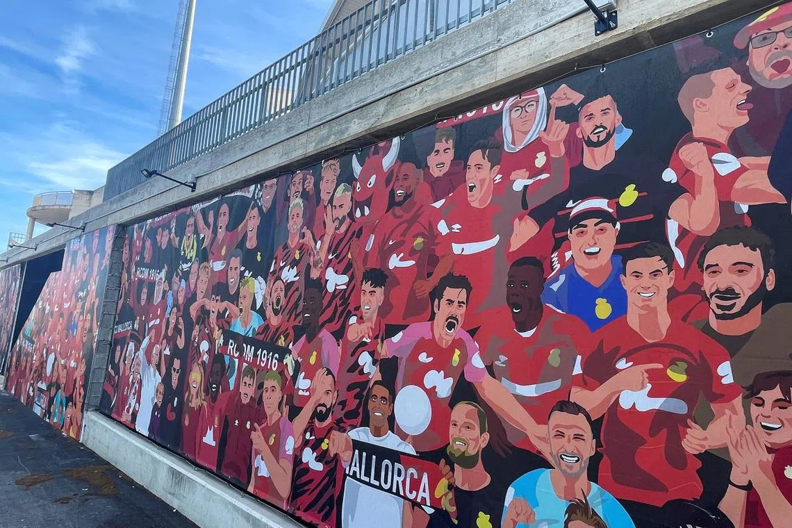 Real Mallorca one step from heaven as Copa final looms | The Straits Times