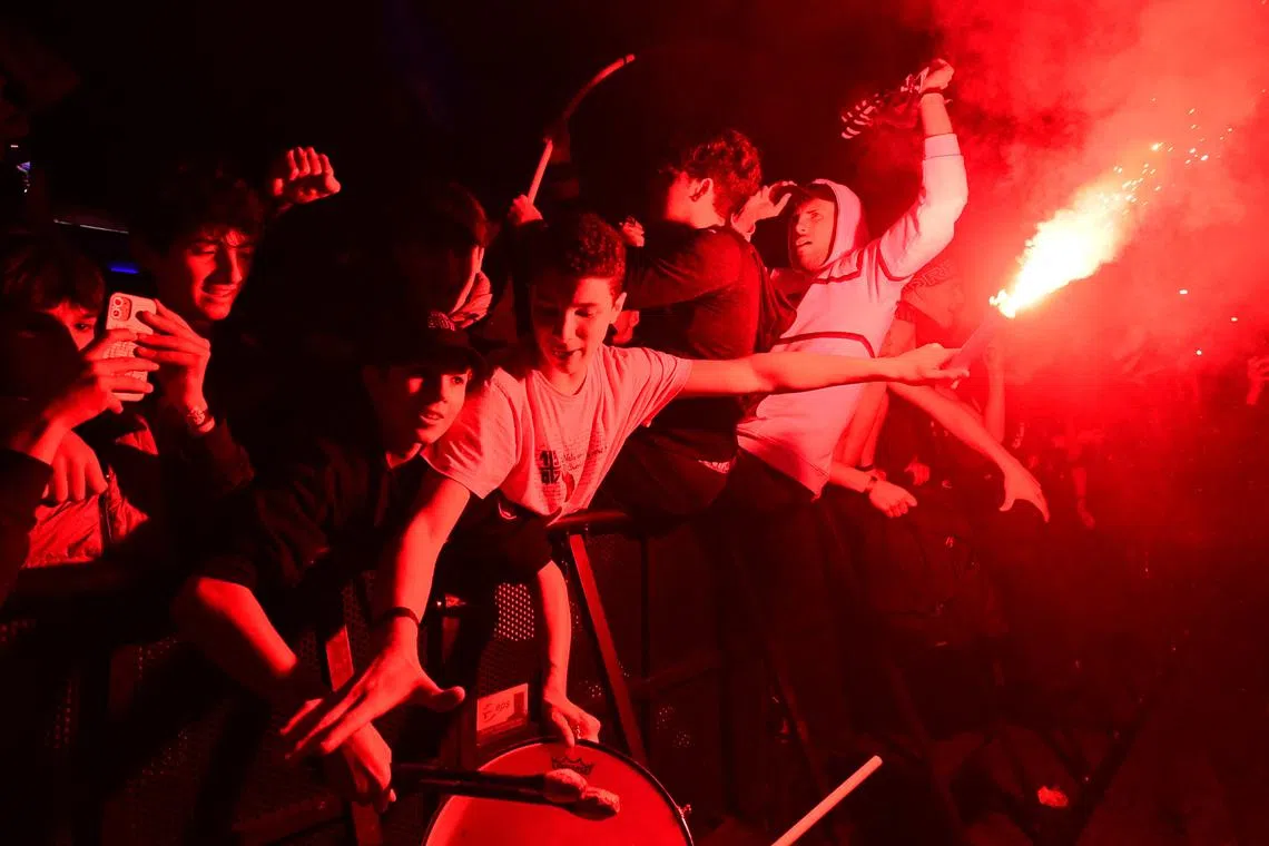 Emotional Atalanta fans celebrate historic European title | The Straits ...