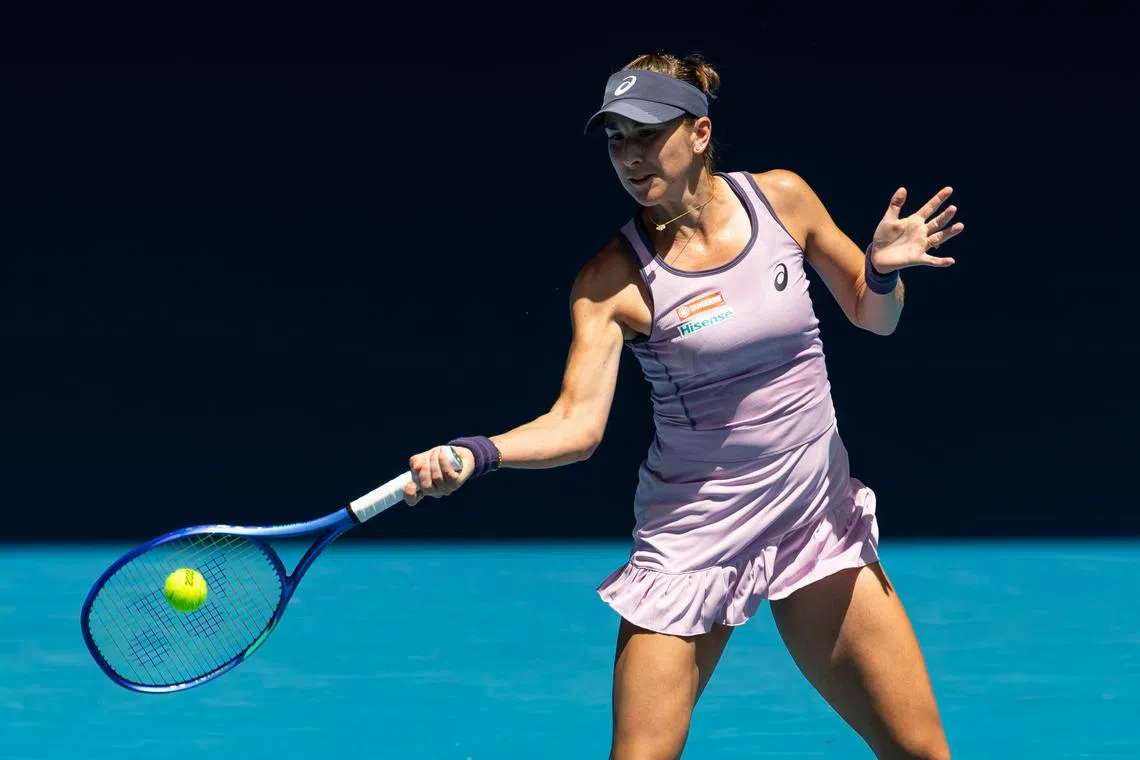 WTA roundup: Ashlyn Krueger, Belinda Bencic reach Abu Dhabi final | The ...