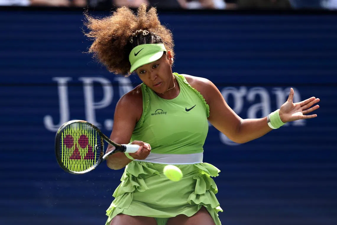 Osaka dispatches Ostapenko in US Open return | The Straits Times