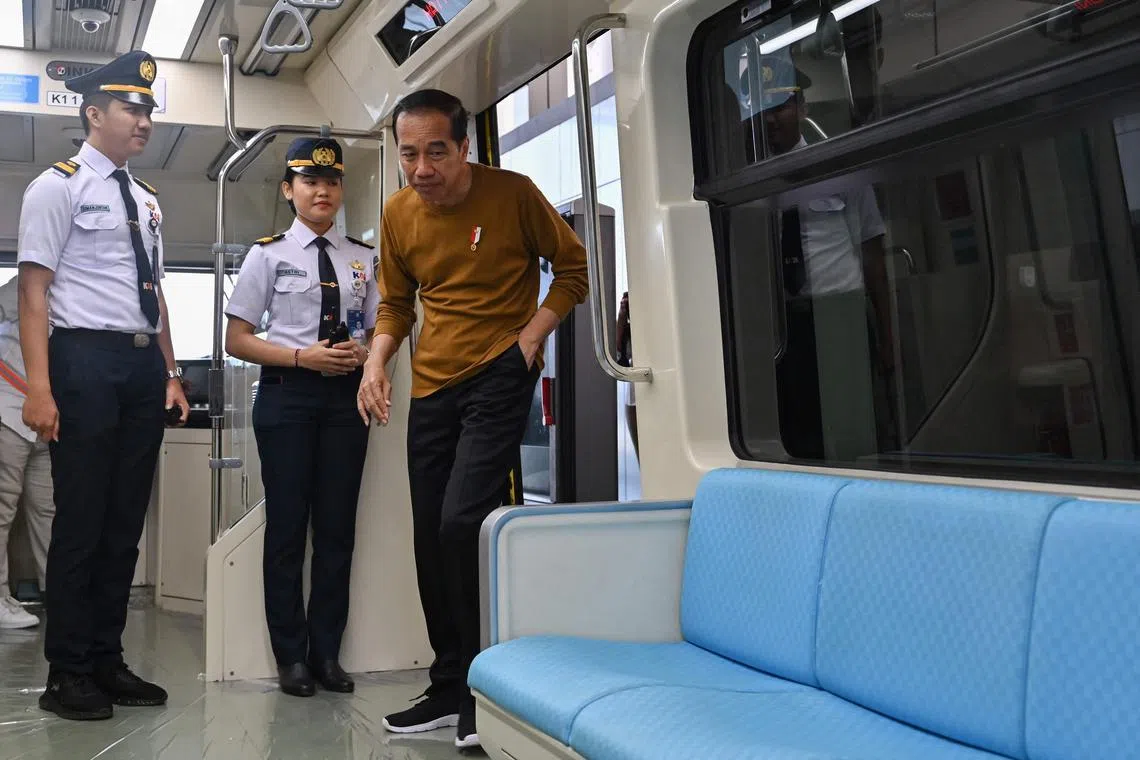 Greater Jakarta LRT to serve passengers from Aug 28 | The Straits Times