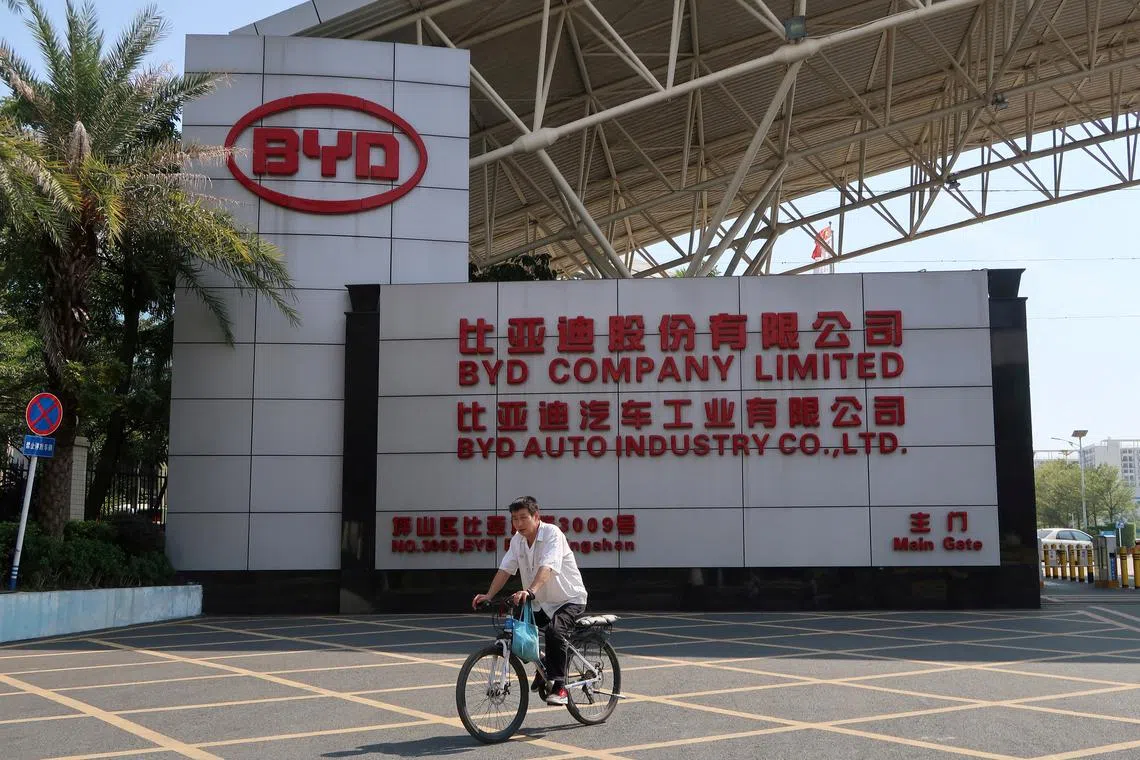 China’s EV maker BYD to build bus assembly and battery plant in ...