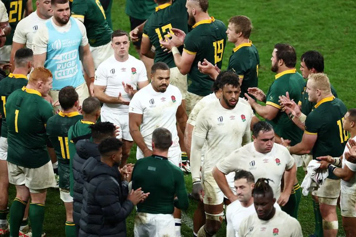 England rue scrum turnaround and lack of tries | The Straits Times