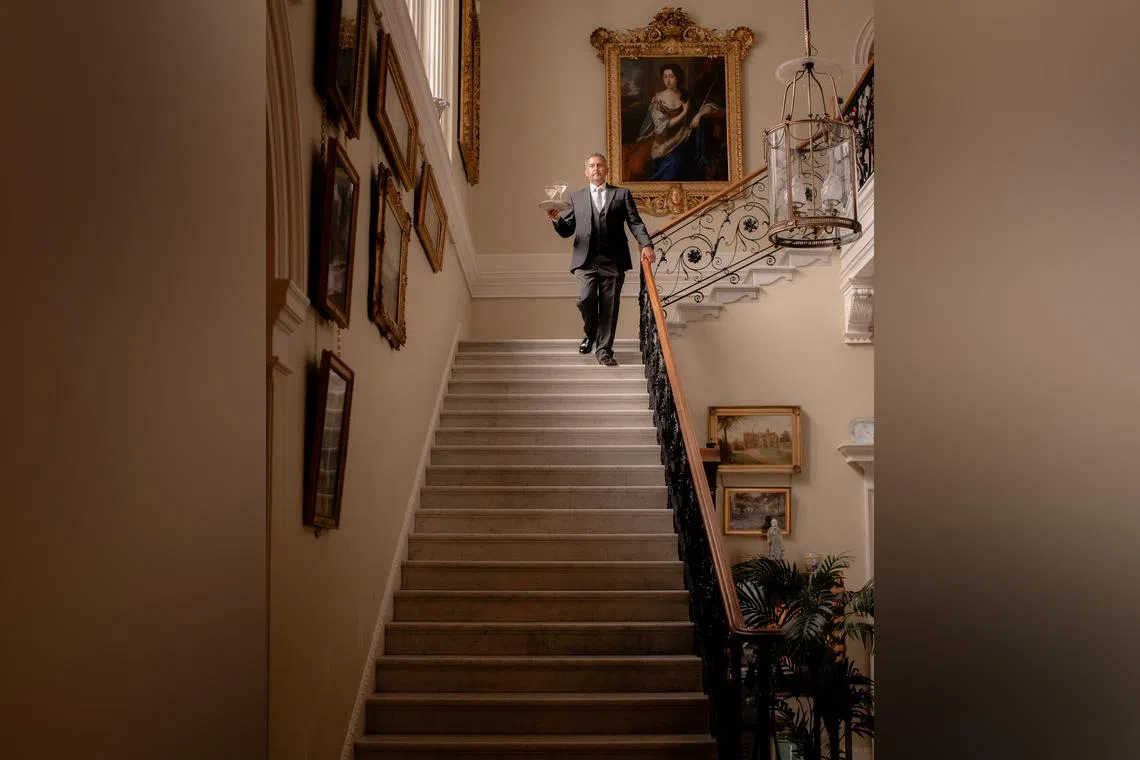 These days, butlers are fresh-faced, well-dressed and by his employers ...