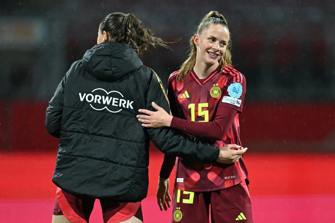 Germany thump Austria, Dutch beat Scotland in Women's Nations League ...