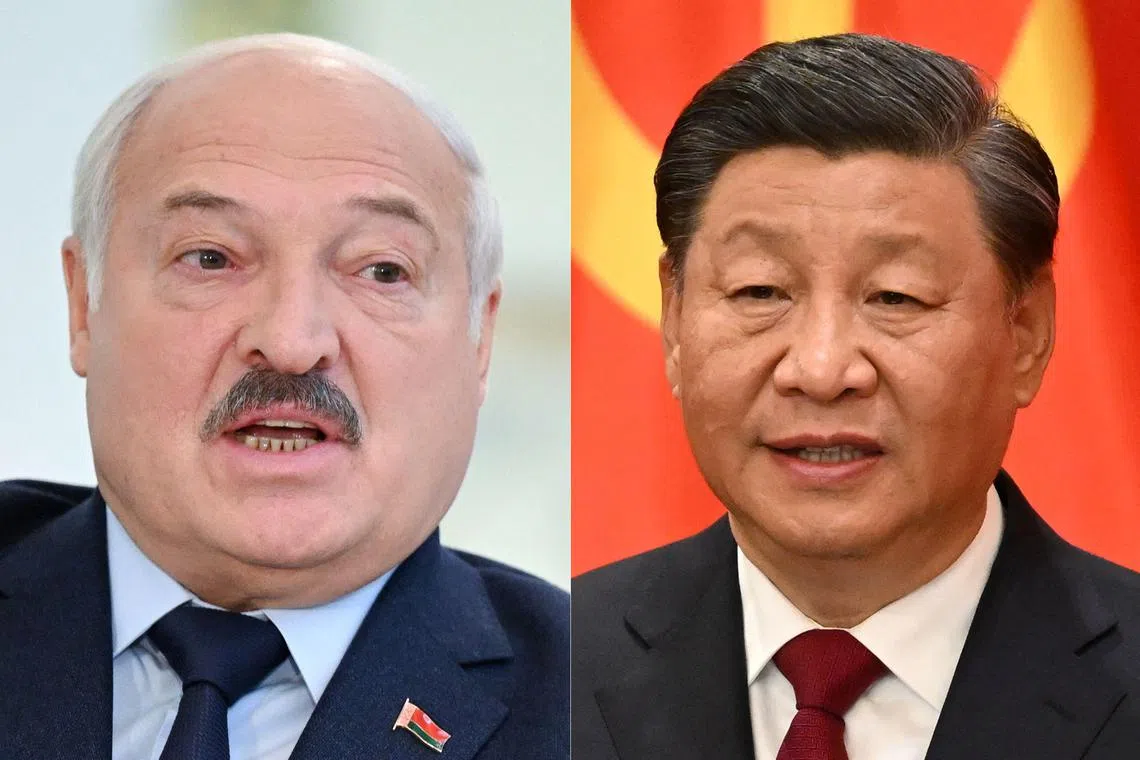 Belarus leader Lukashenko arrives in China for talks | The Straits Times
