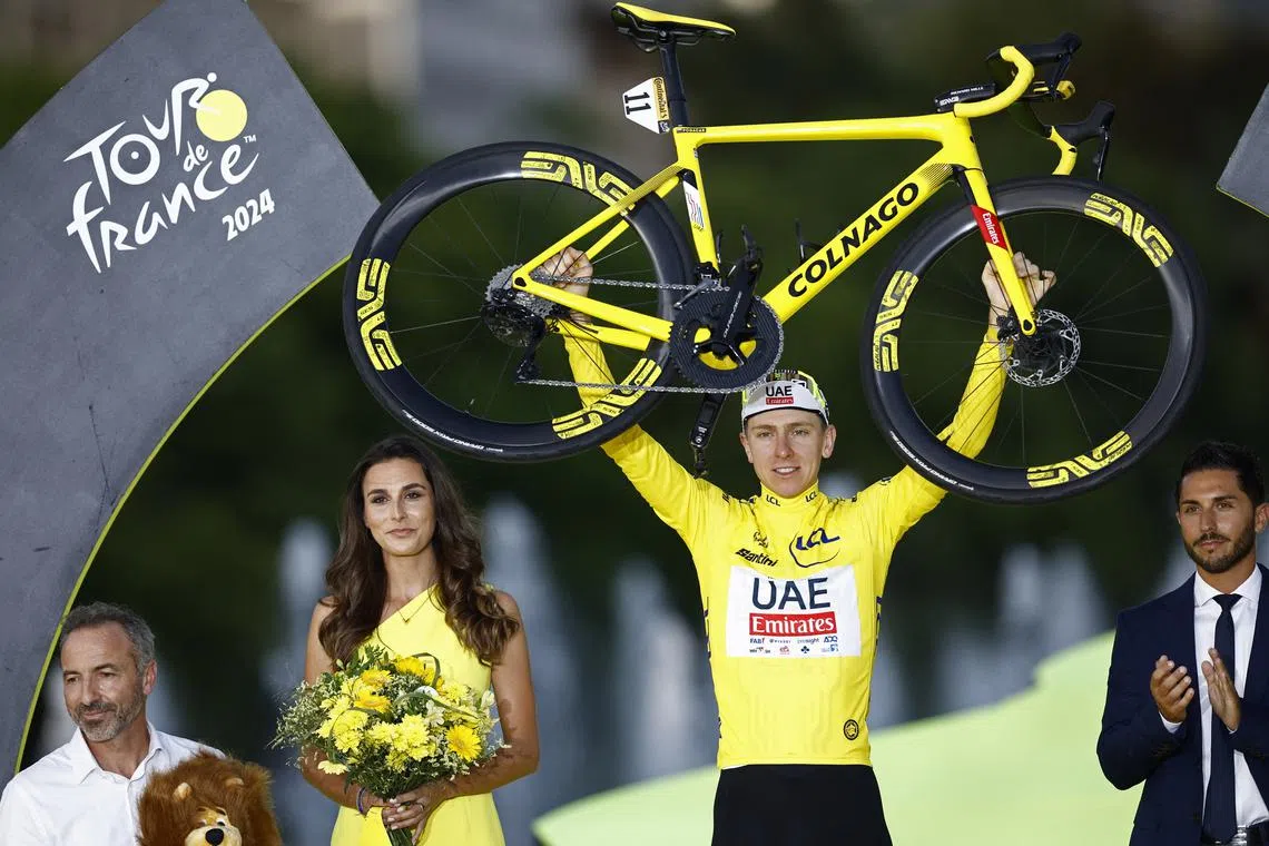 Pogacar aims for Triple Crown after completing Tour/Giro double | The ...