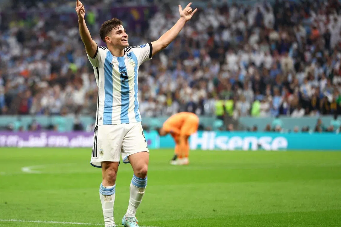 World Cup: Argentina's Julian Alvarez takes his chance, and then some ...
