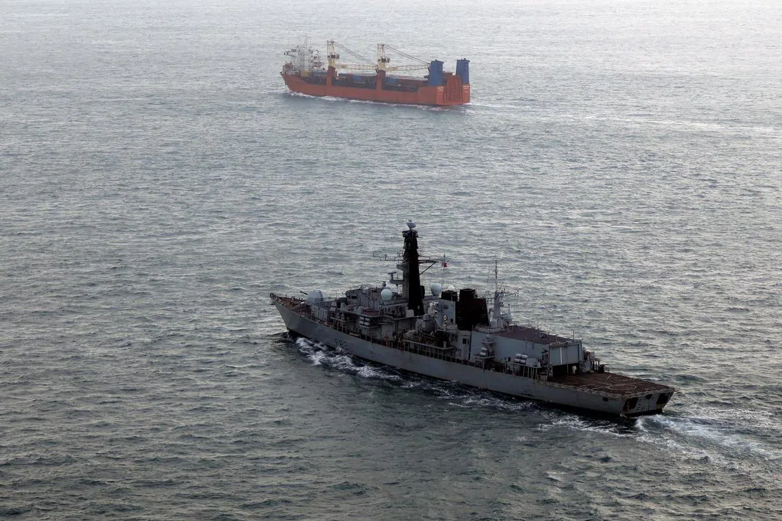 UK's Royal Navy monitors Russian warship, latest to sail through ...