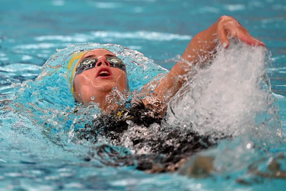 Swimming: McKeown breaks 200m backstroke world record | The Straits Times