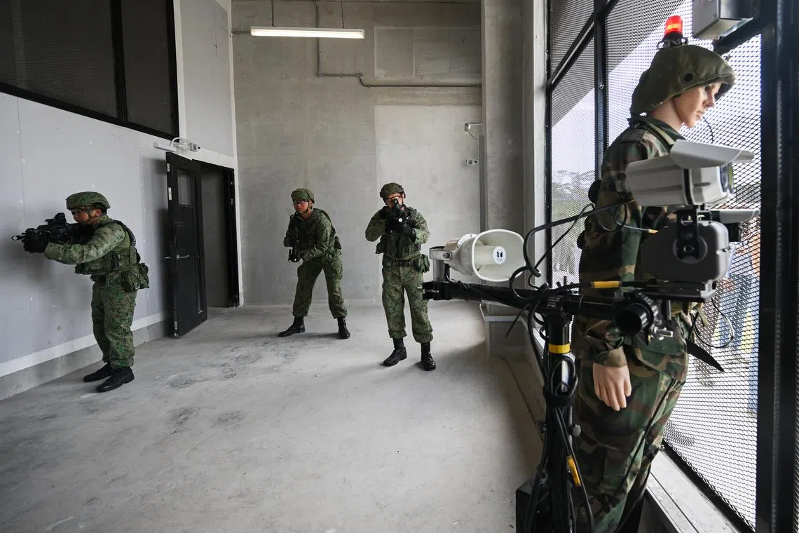 Safti City high-tech urban training facility launched | The Straits Times