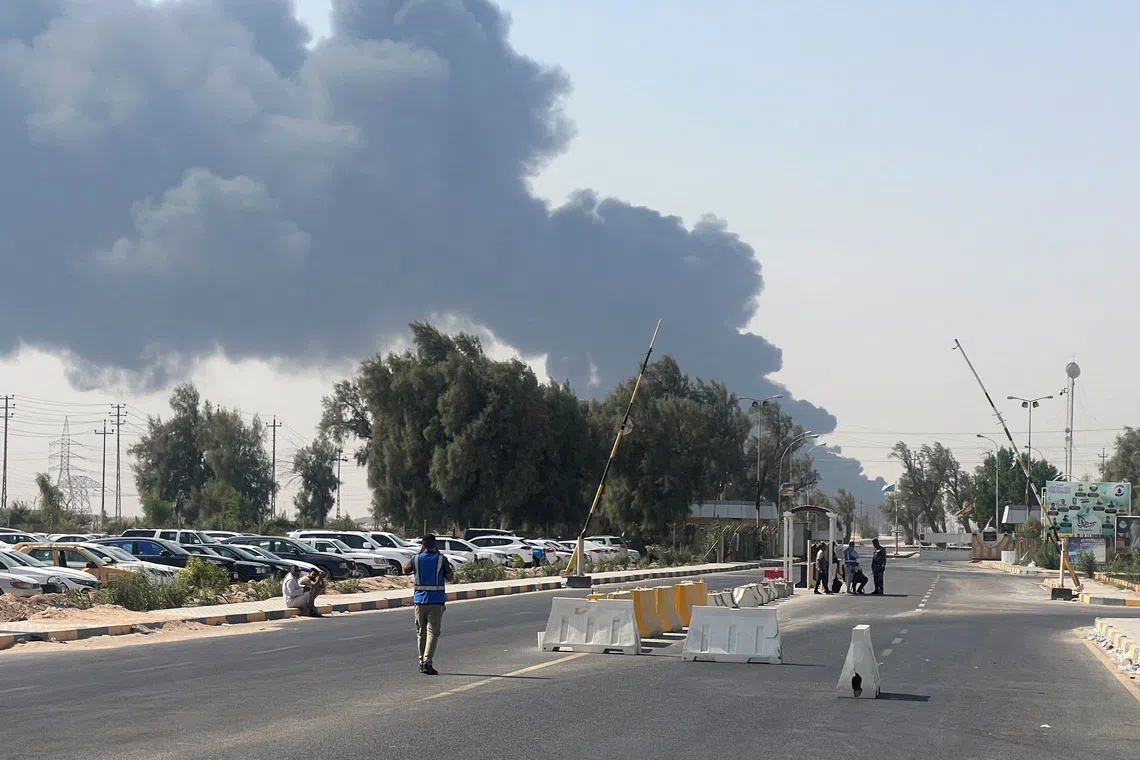 Two workers killed in pipeline fire at Iraq's Zubair oilfield ...