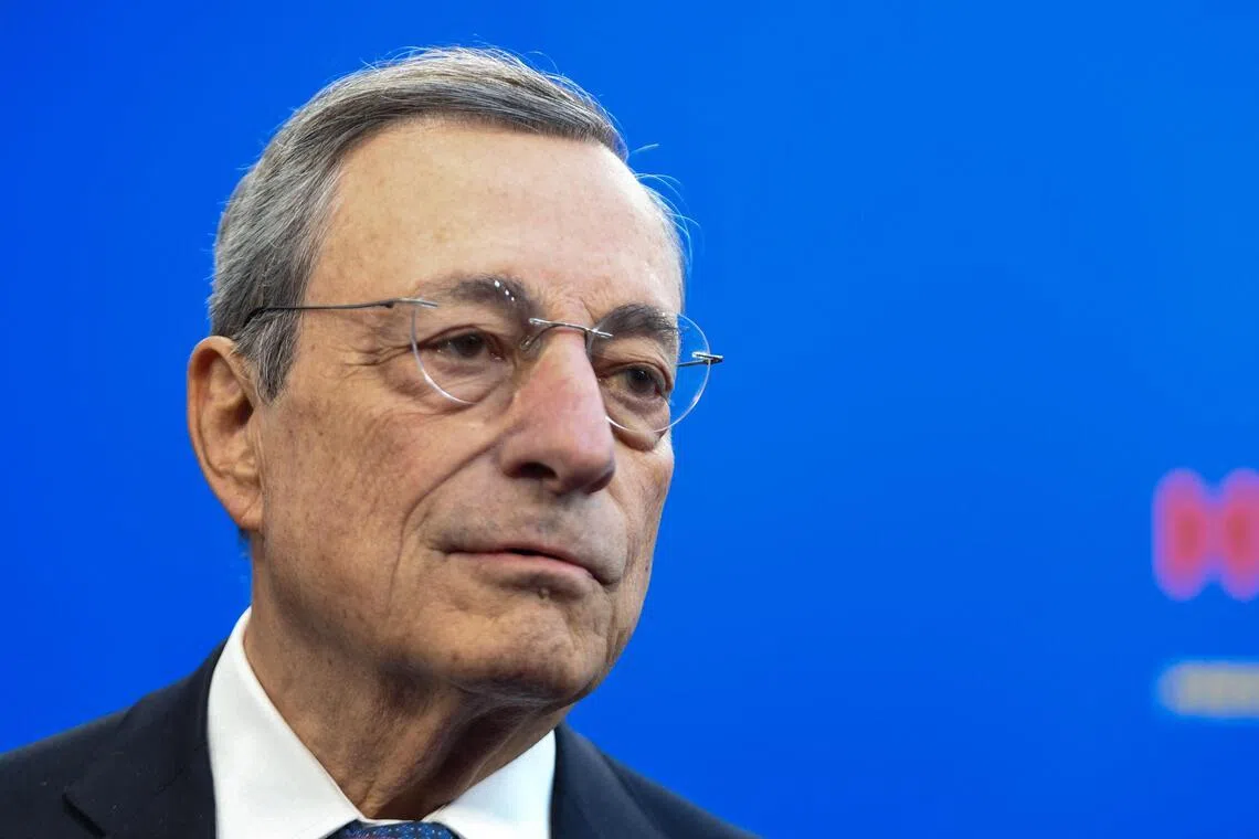 Ex-ECB chief Mario Draghi wins Charlemagne Prize for promoting European ...