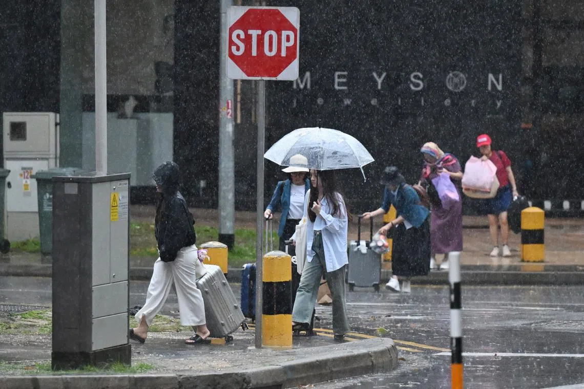 Monsoon surge: Heavy rain across Singapore to continue in the afternoon ...