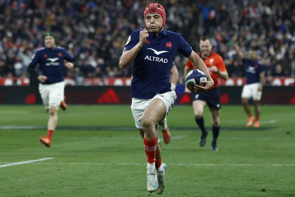 France's Bielle-Biarrey wins British writers' award | The Straits Times