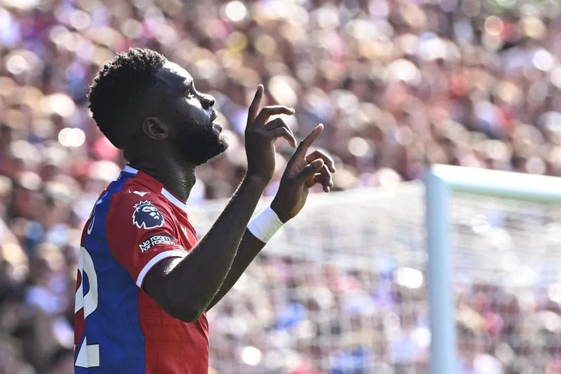 Edouard double fires Palace to 3-2 win over Wolves | The Straits Times