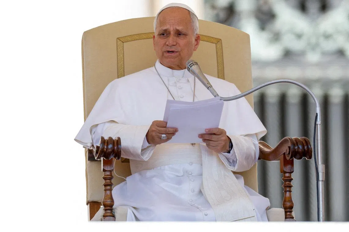 Pope Leo XIV to visit Peru in early November | The Straits Times