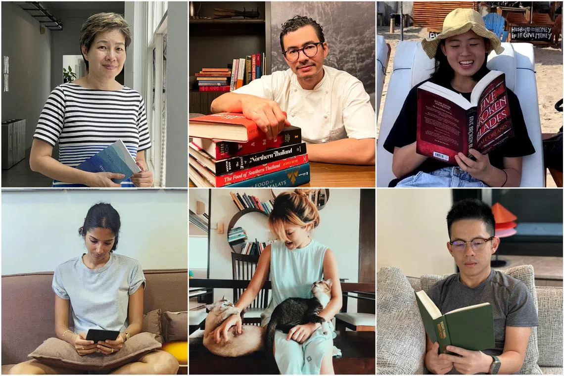 BookTalk: Take a peek at what six personalities are reading | The Straits Times