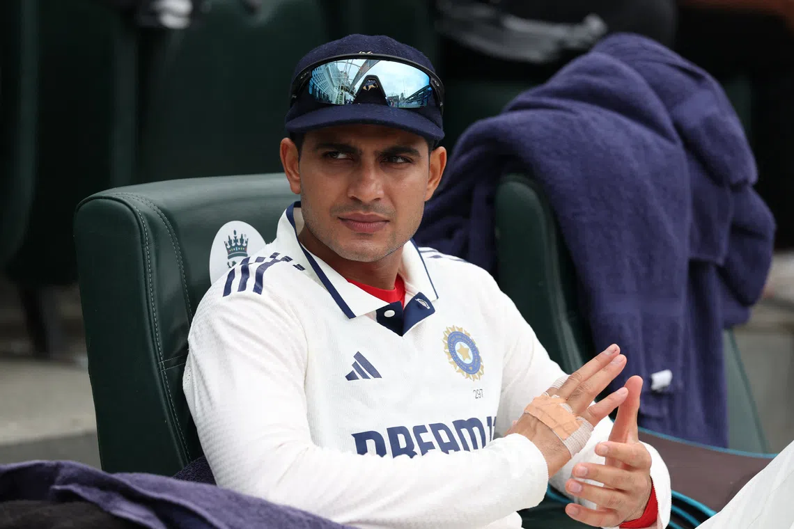 India captain Gill out of South Africa test with neck injury | The ...