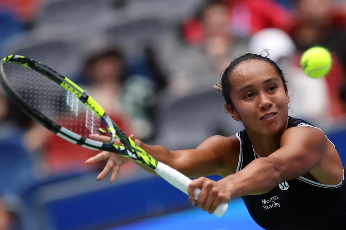 WTA roundup: Leylah Fernandez reaches Hong Kong quarters | The Straits ...