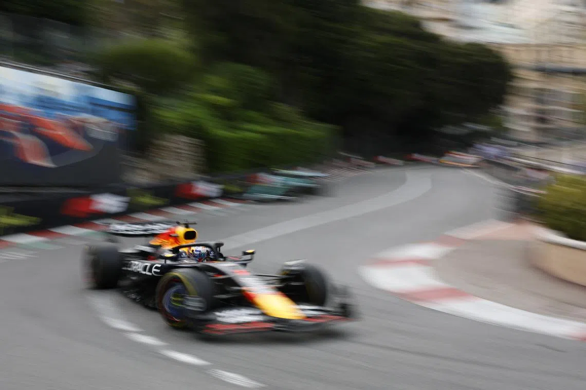 Hamilton given three-place grid drop for impeding Verstappen | The Straits Times