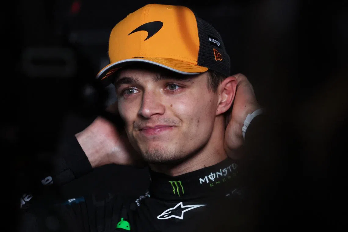 Norris says he was lucky to finish in China after brakes went | The ...