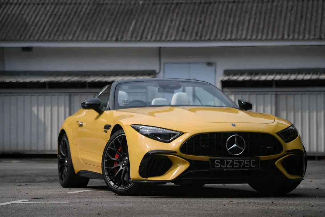Car review: Mercedes-AMG SL55 an honest-to-goodness driving sensation ...