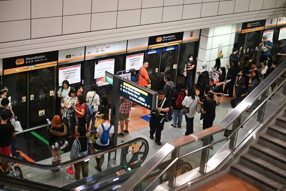 First day of Circle Line service adjustments: Confusion among ...