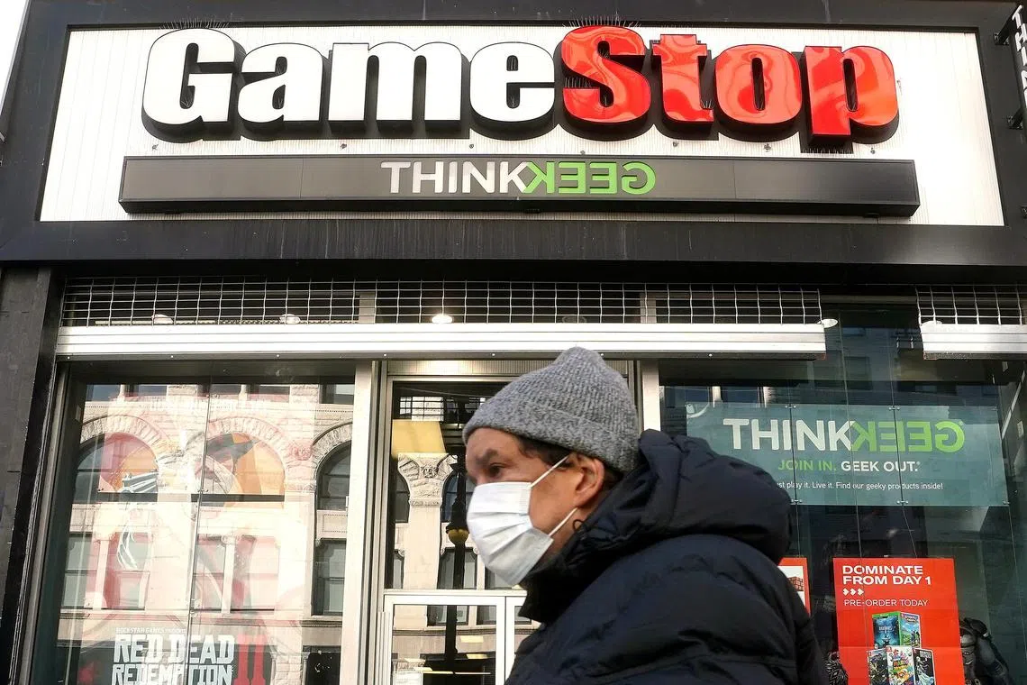 GameStop’s revenue drops amid broader gaming slump | The Straits Times