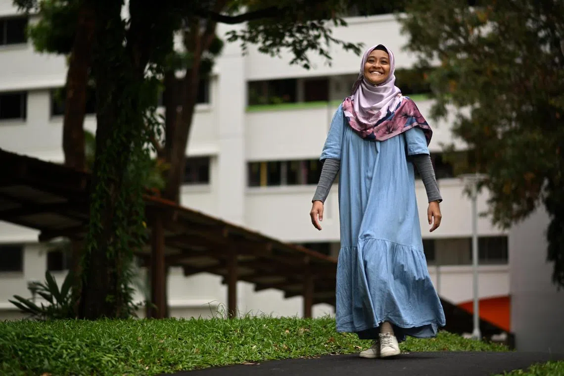 Woman waited until after PSLE to tell her younger kids about her breast ...