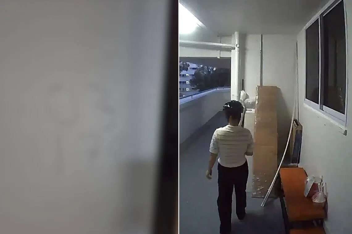 Foodpanda rider who wrote on wall outside customer’s unit remorseful ...