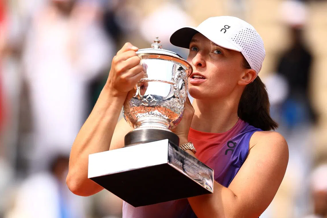 Tennis-List of French Open women's singles champions | The Straits Times